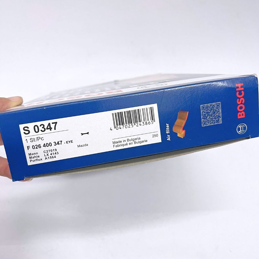 Lọc Gió Động Cơ BOSCH S0347 cho xe Mazda CX5, Mazda 3, Mazda 6 máy 2.0/2.5 | Hibucenter - HUỲNH ...